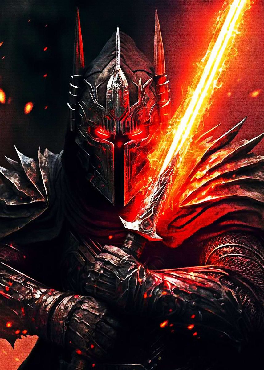 'The Dark Knight Armored' Poster, picture, metal print, paint by Muh ...