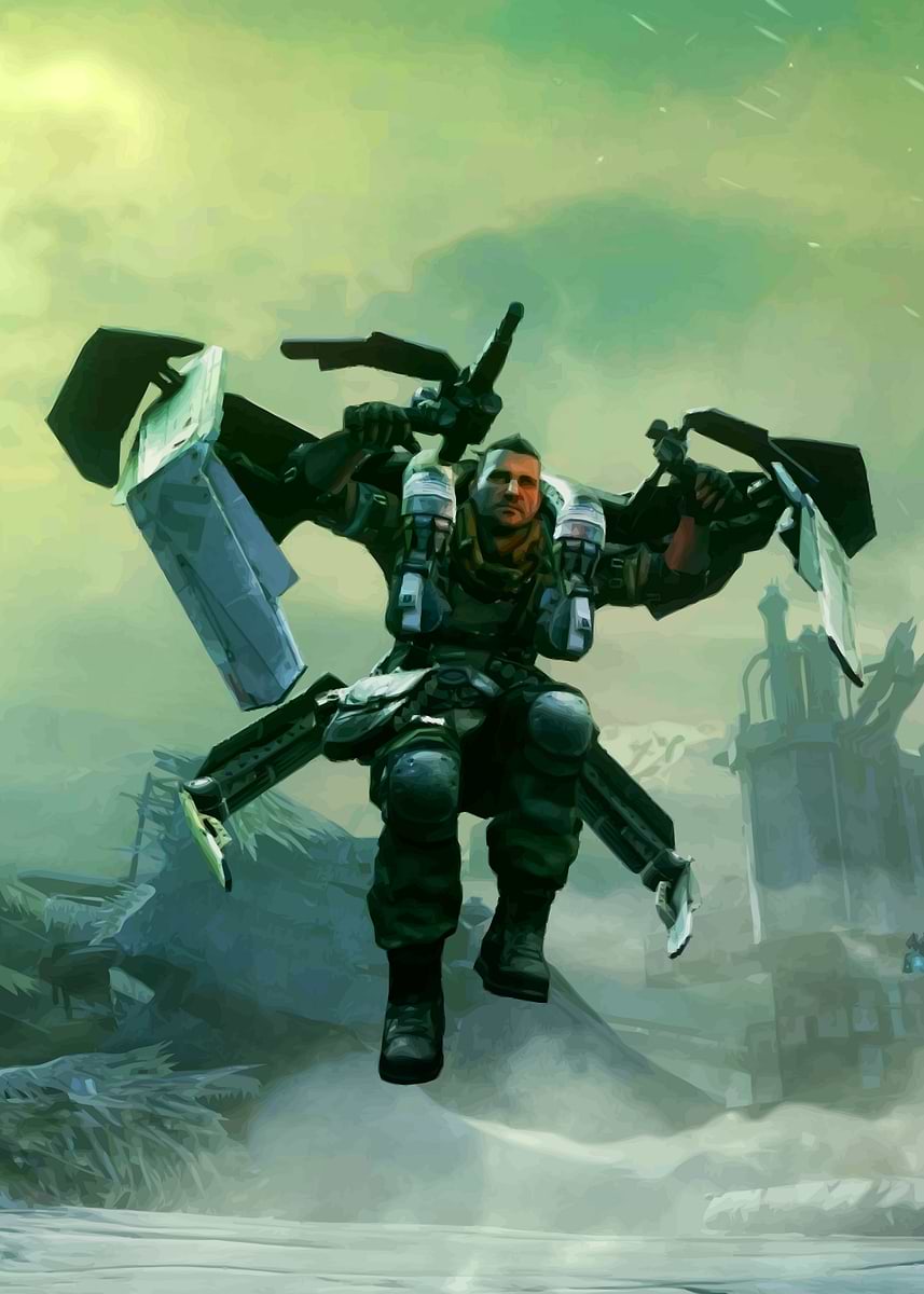 'Killzone Shadow Fall' Poster, picture, metal print, paint by Mass ...