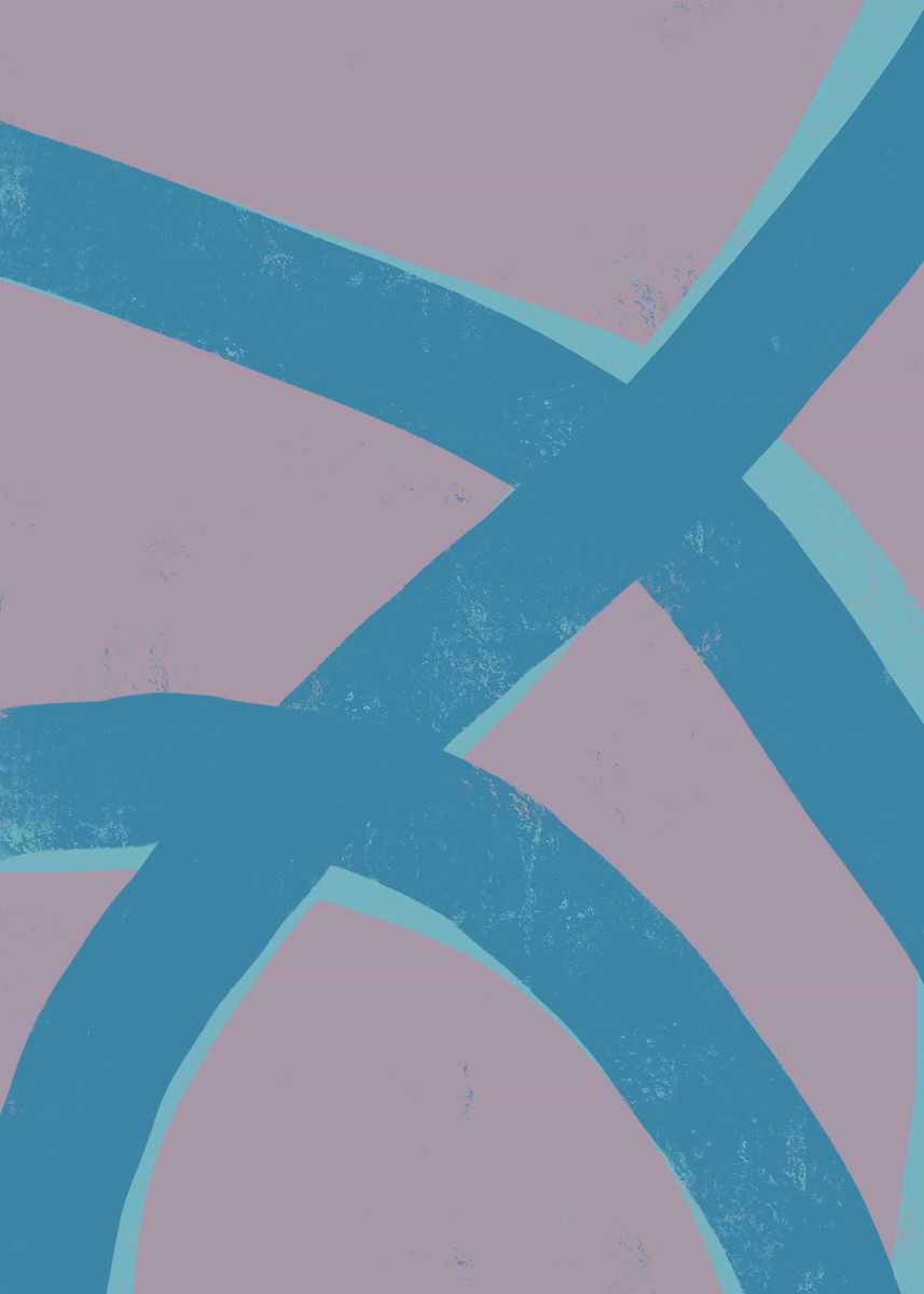 'Slanted' Poster, picture, metal print, paint by Jash Jhaveri | Displate