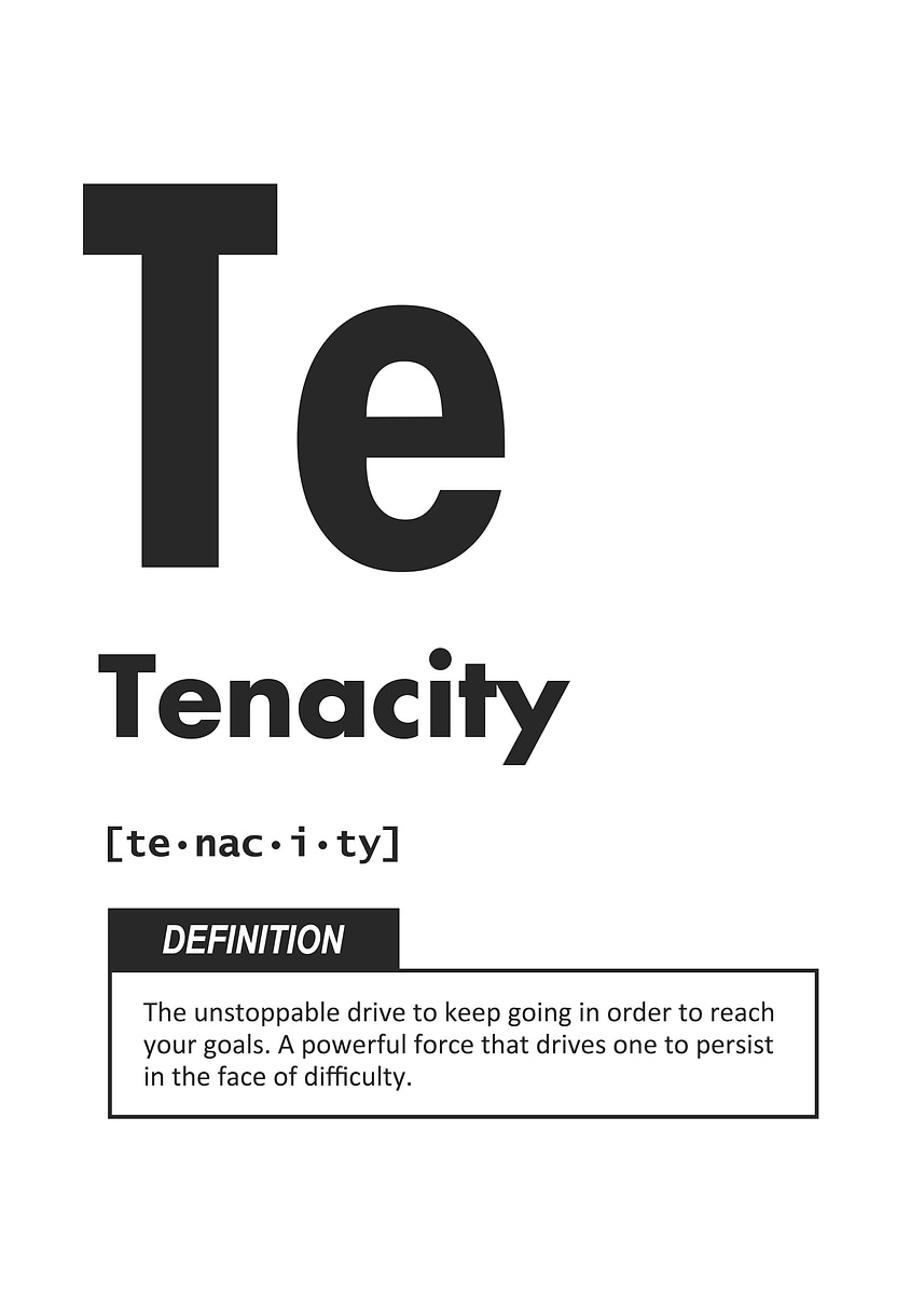 'Periodic Tenacity' Poster, picture, metal print, paint by Susumu ...