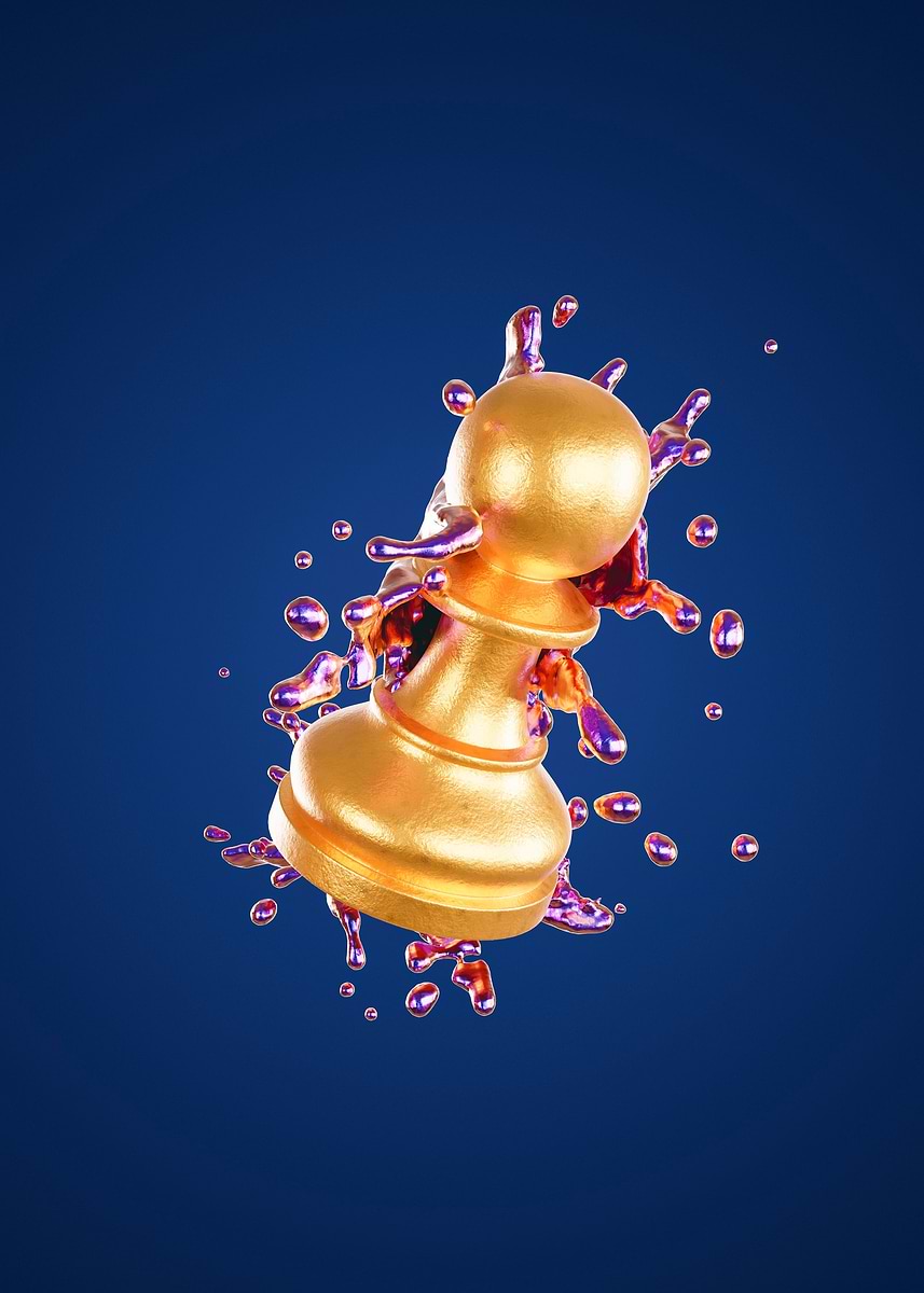 'Chess Pawn' Poster, picture, metal print, paint by Deyvis Anthony ...