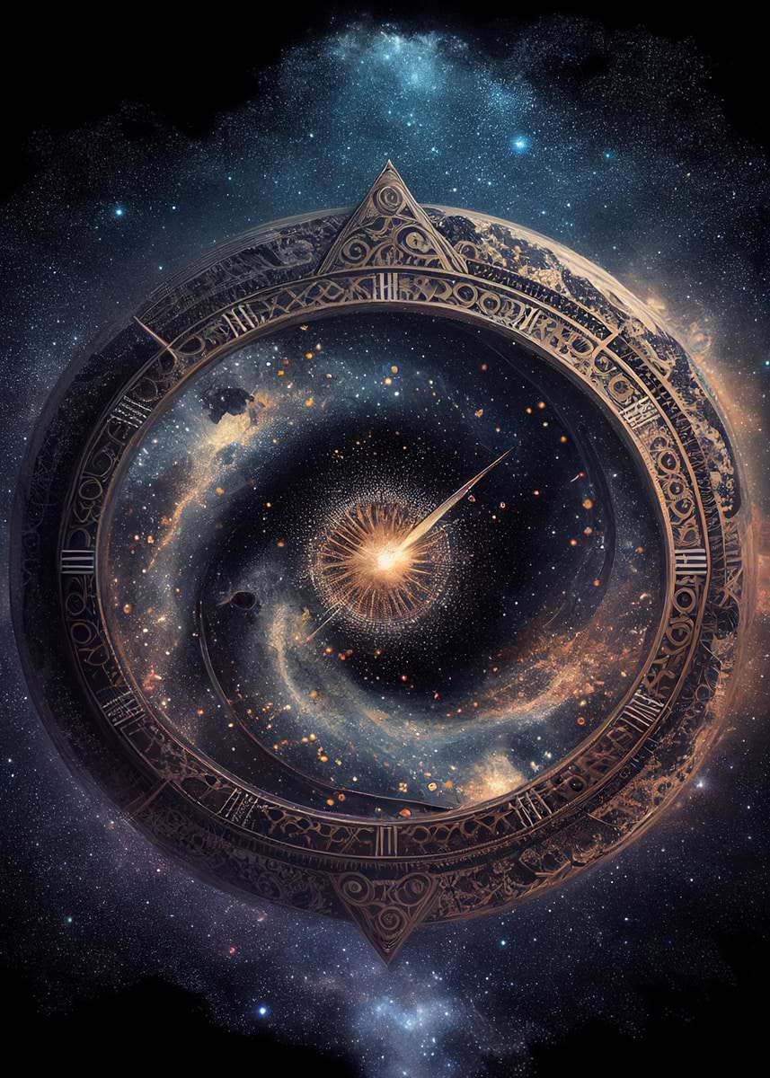 'Artistic Infinity Compass' Poster, picture, metal print, paint by ...