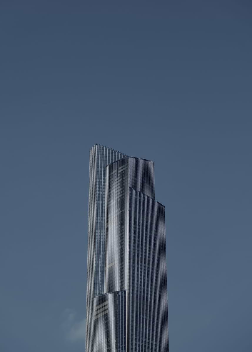 'Tall superstructures' Poster, picture, metal print, paint by Stephen ...