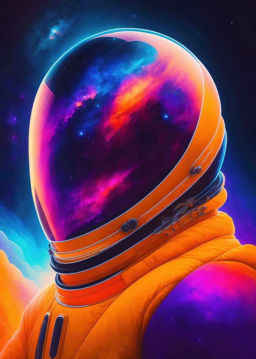 'space spaceman' Poster, picture, metal print, paint by RonnieArts ...