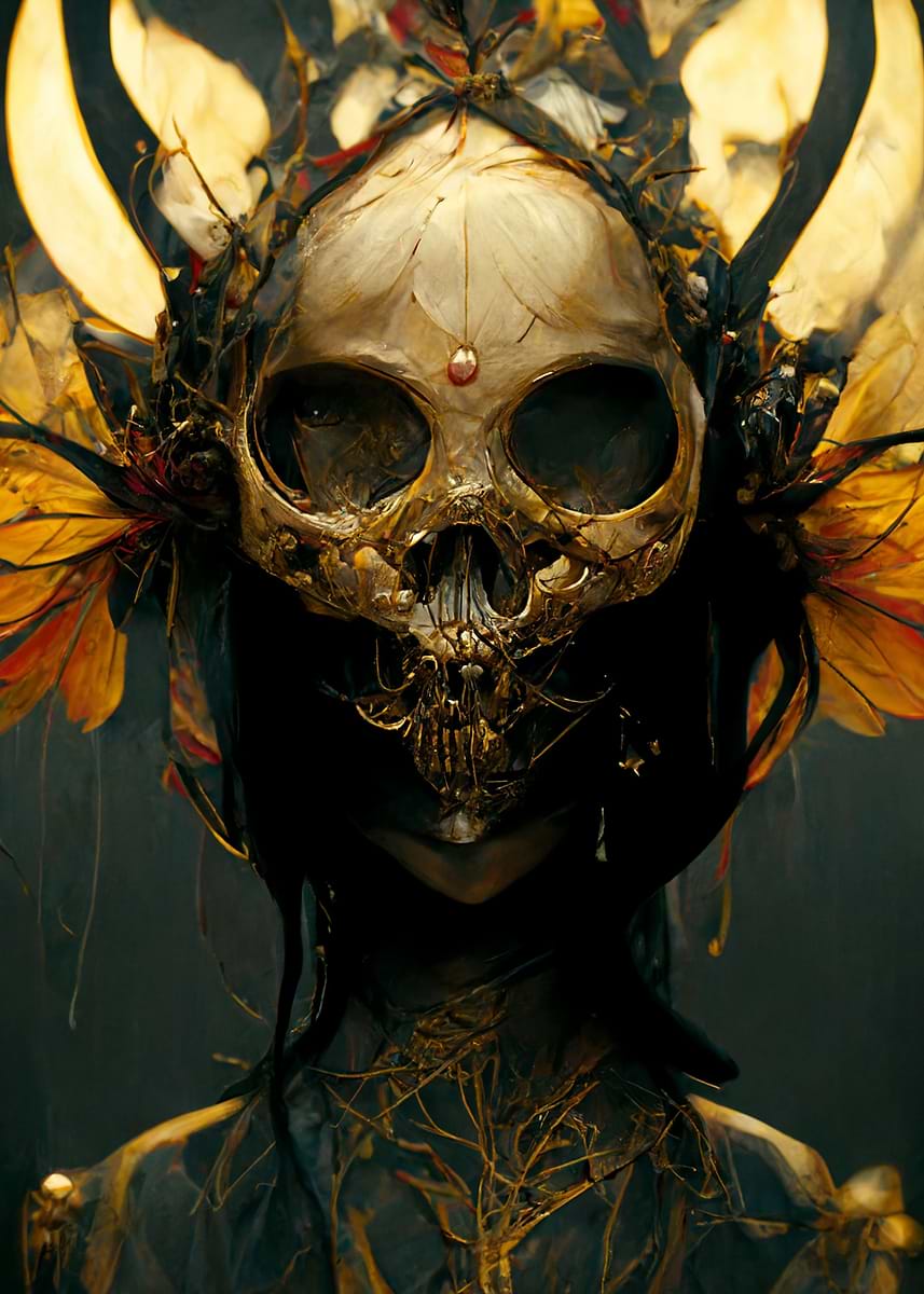 'Nightmare Fairy Forgotten' Poster, picture, metal print, paint by ...