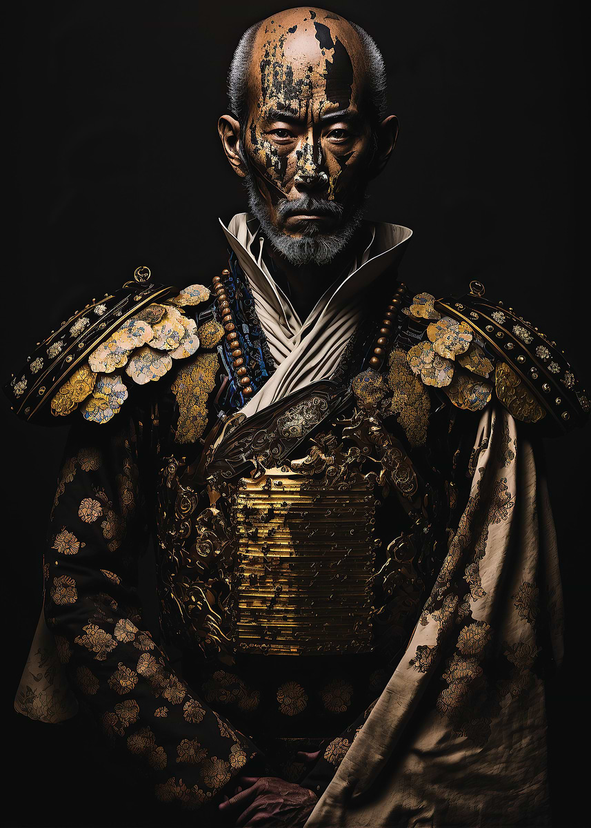 'Japanese Samurai Legend' Poster, picture, metal print, paint by ...