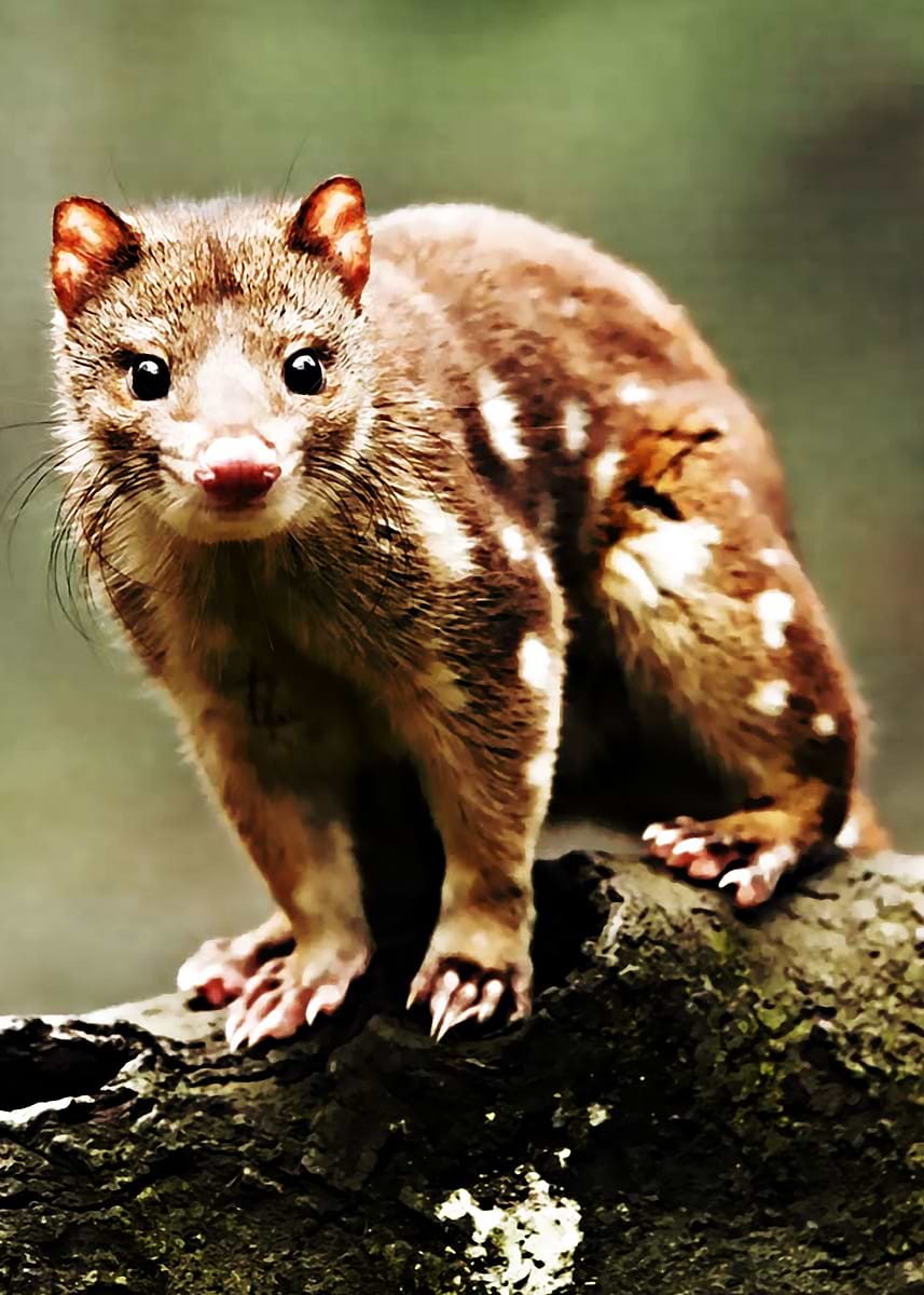 'quoll cute ' Poster, picture, metal print, paint by PENGDUA XYZ | Displate