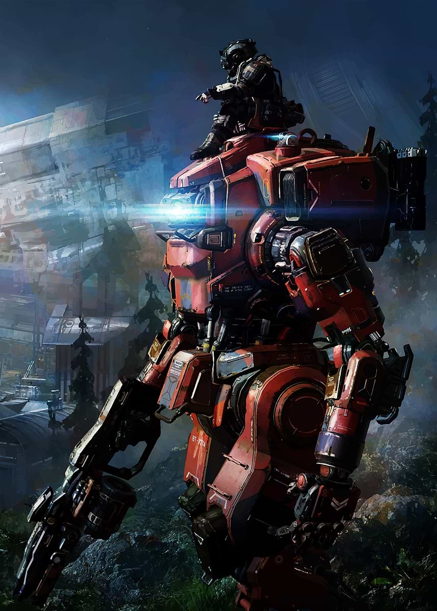 'titanfall 2' Poster, picture, metal print, paint by vera sulistyo ...