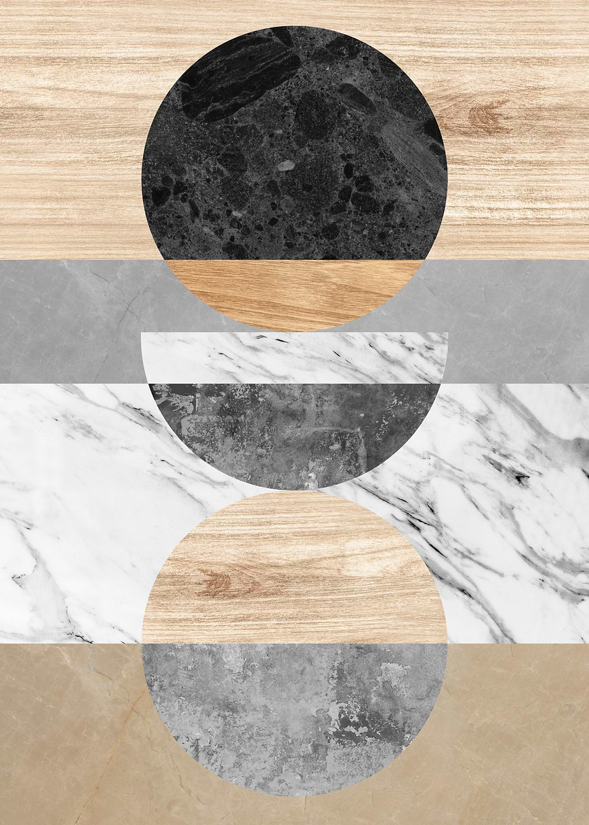 'Texture collage B' Poster, picture, metal print, paint by Vitor Costa ...