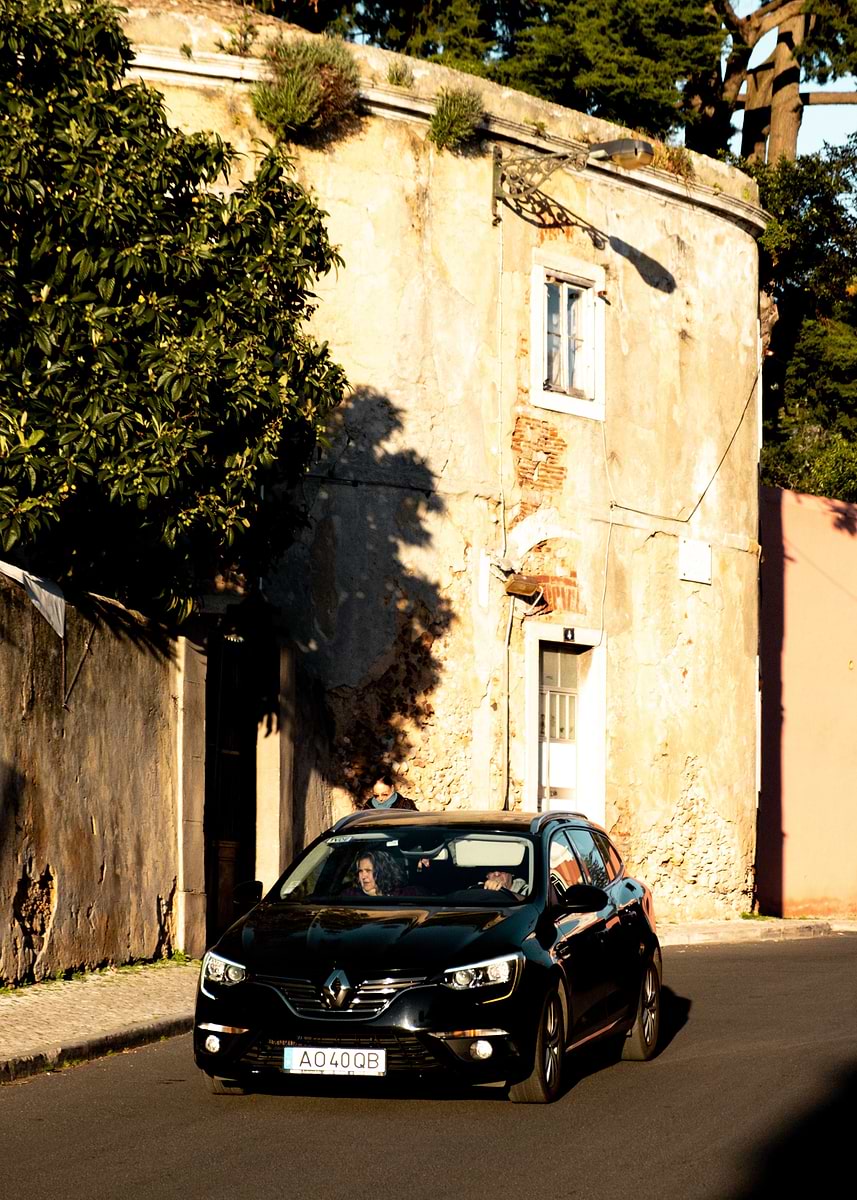 'Driving into the sunset' Poster, picture, metal print, paint by ...