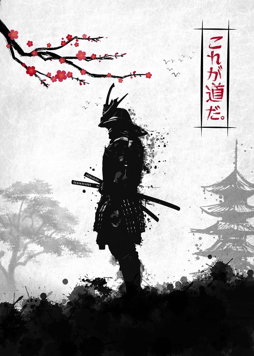 'Samurai Warrior' Poster, picture, metal print, paint by Faissal Thomas ...
