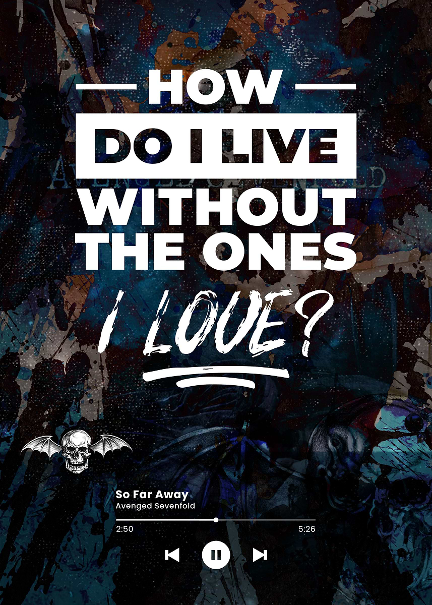 'Avenged Sevenfold' Poster, picture, metal print, paint by Fergy Izvan ...