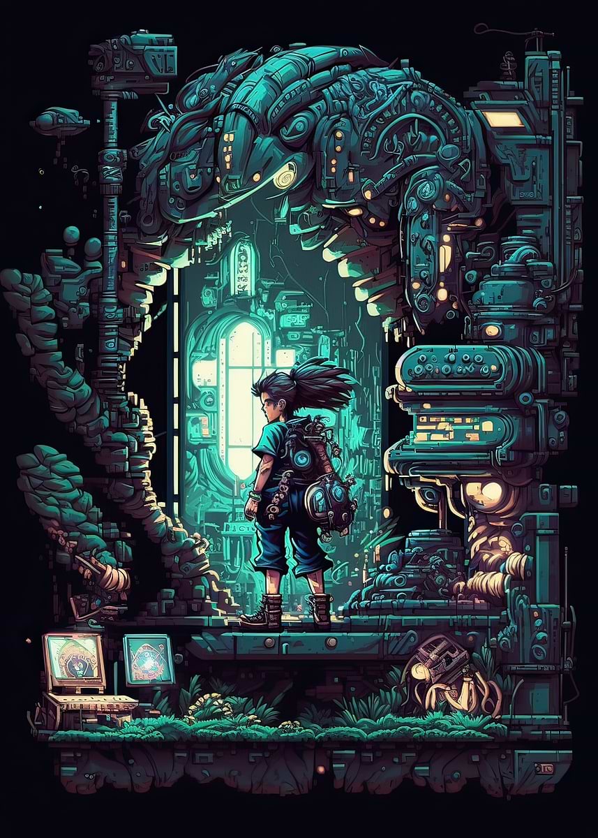 'classic game' Poster, picture, metal print, paint by graficart | Displate