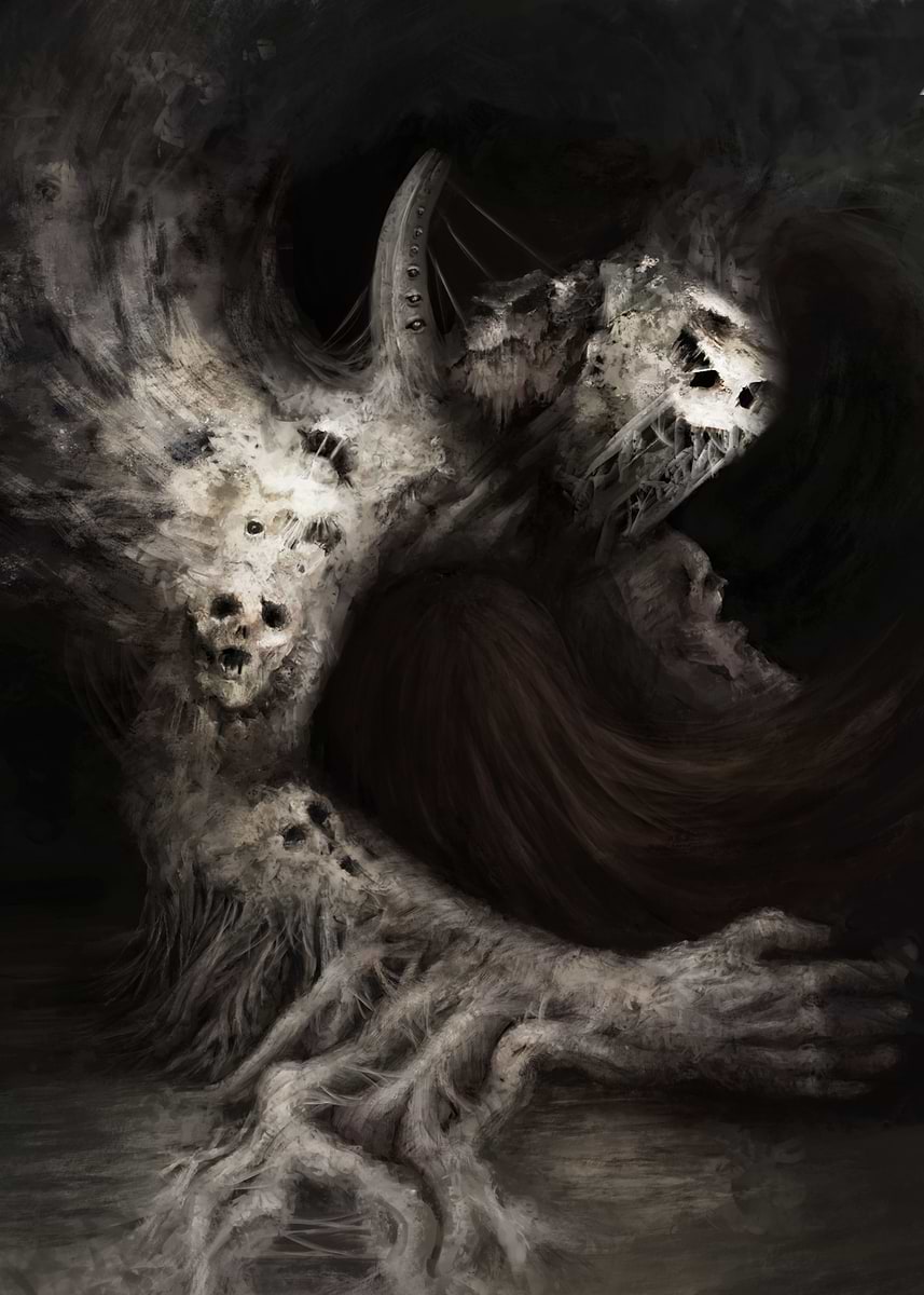 'Loss' Poster, picture, metal print, paint by Inneriket | Displate