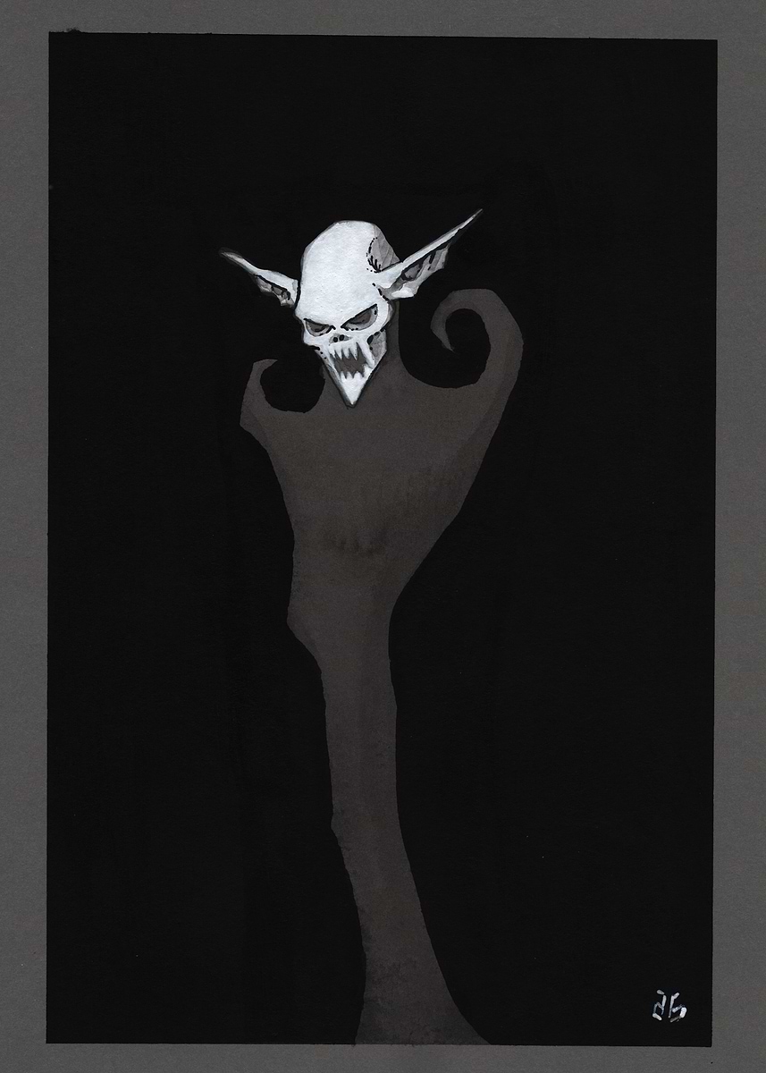 'Vampire creep' Poster, picture, metal print, paint by visceralrevolt ...