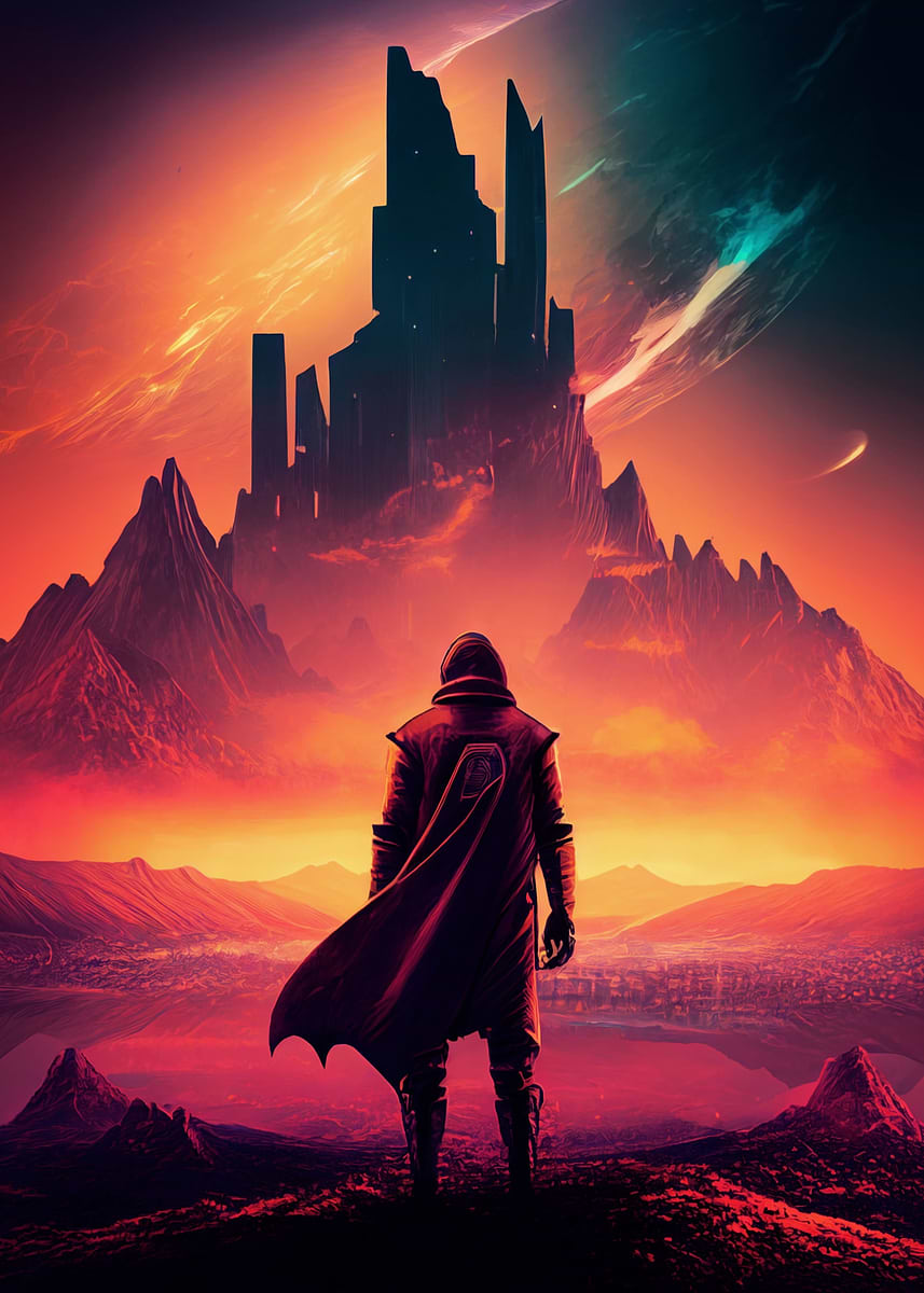 'Explorer' Poster, picture, metal print, paint by Monasta | Displate