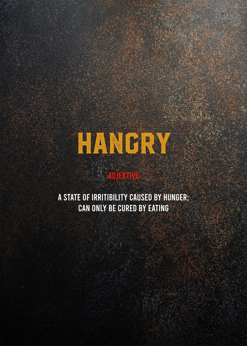 'hungry' Poster, picture, metal print, paint by Greatest of All Time ...