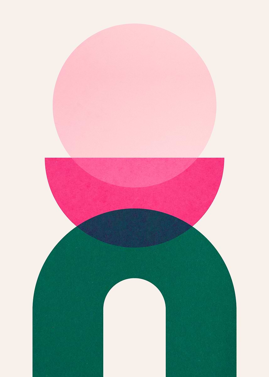 'Modern geometry 5' Poster, picture, metal print, paint by Vitor Costa ...