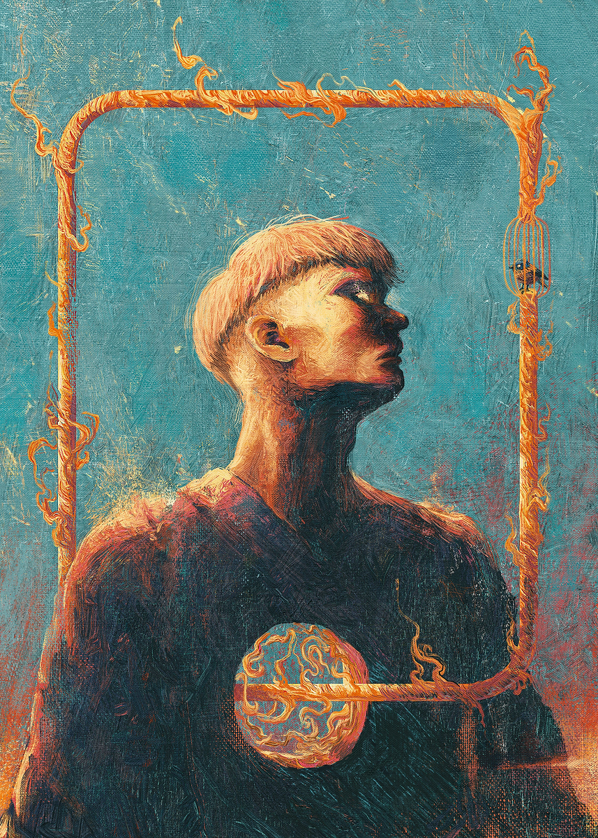 'Lost and trapped' Poster, picture, metal print, paint by Zulfikri ...