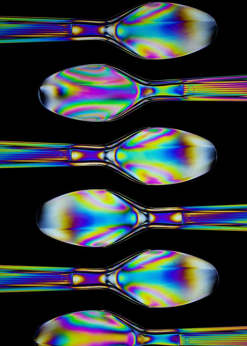 'Silver spoons' Poster, picture, metal print, paint by Stephen ...