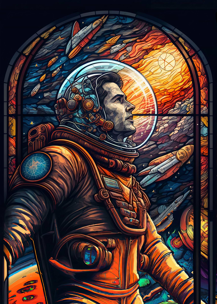 'Pioneer' Poster, picture, metal print, paint by No Limits | Displate