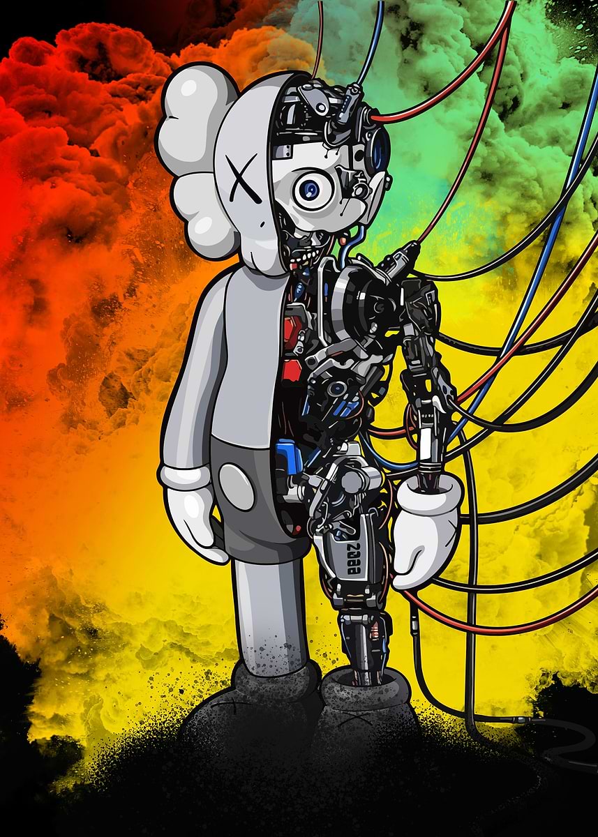 'Hypebeast Kaw' Poster, picture, metal print, paint by Wall Art | Displate