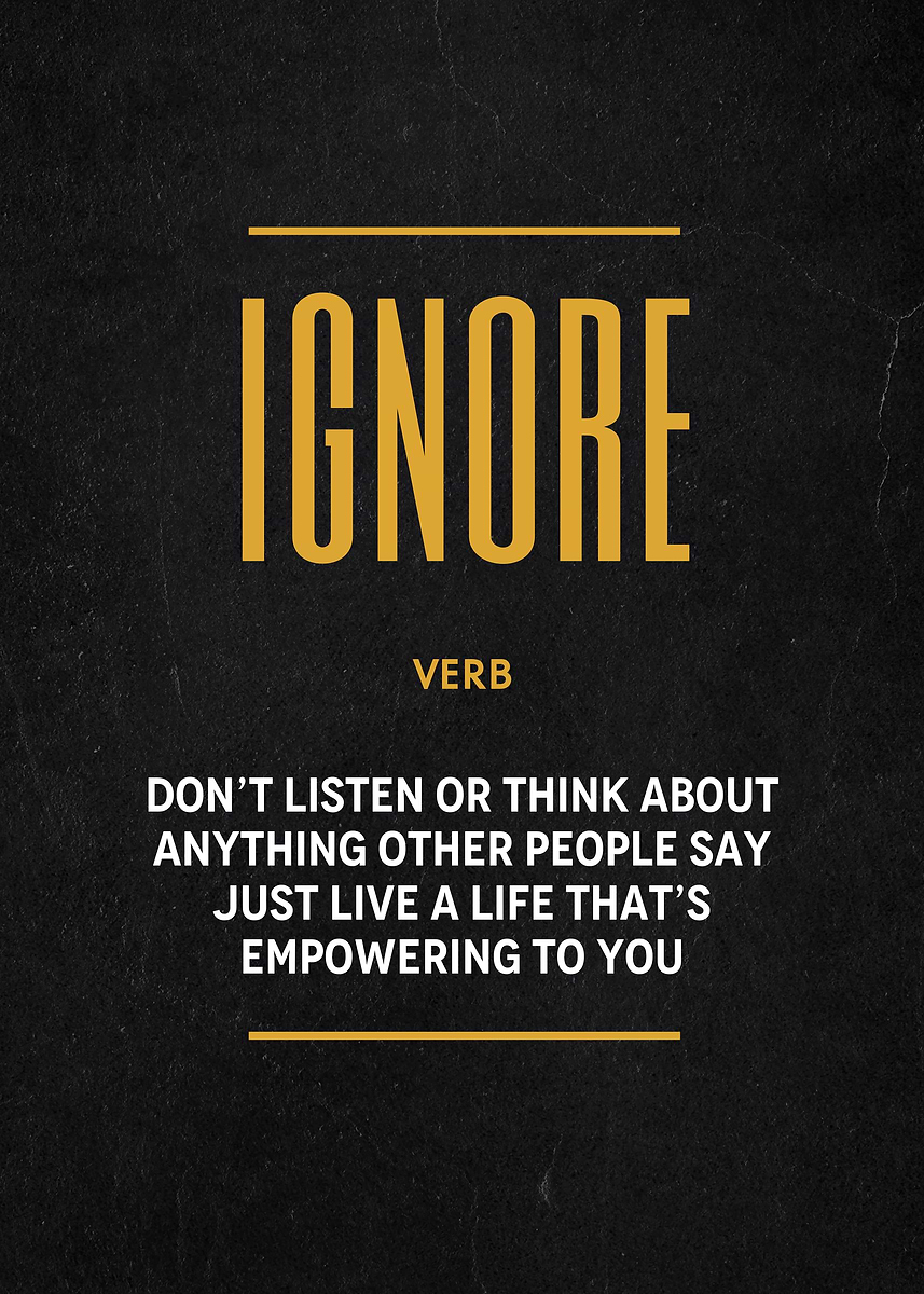 Is It Ok To Just Ignore Someone