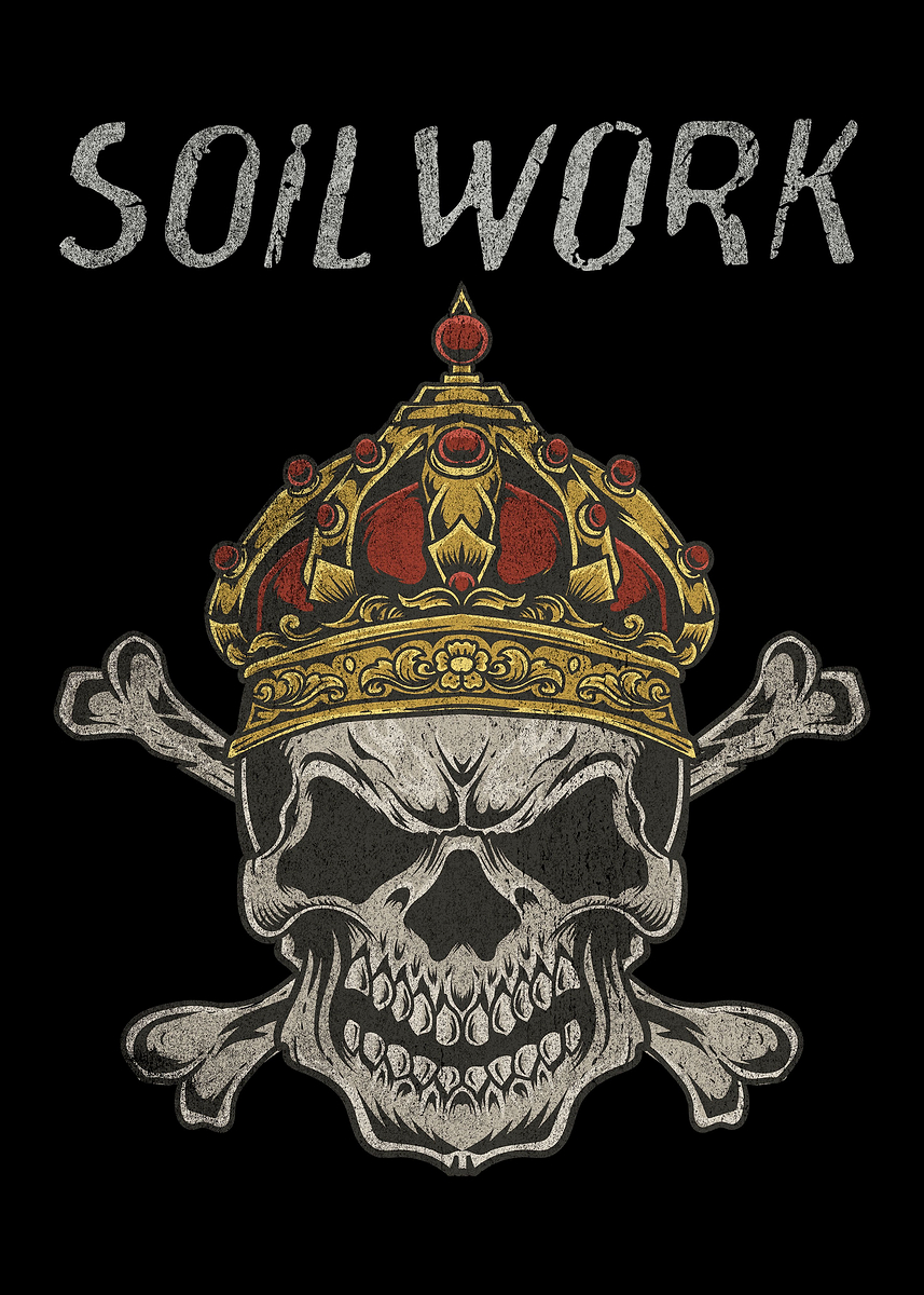 'Soilwork deathcore' Poster, picture, metal print, paint by salsa ...