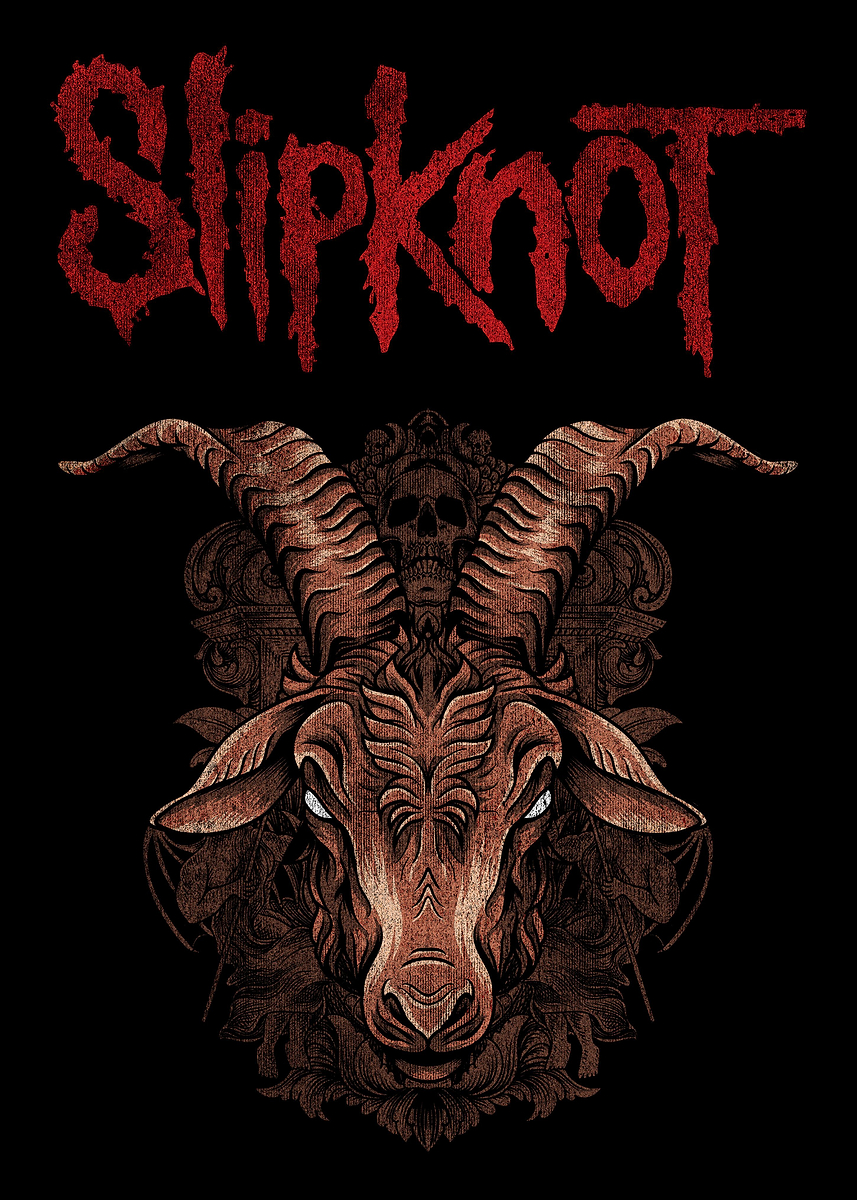 'Metalcore slipknot' Poster, picture, metal print, paint by Berthamoore ...