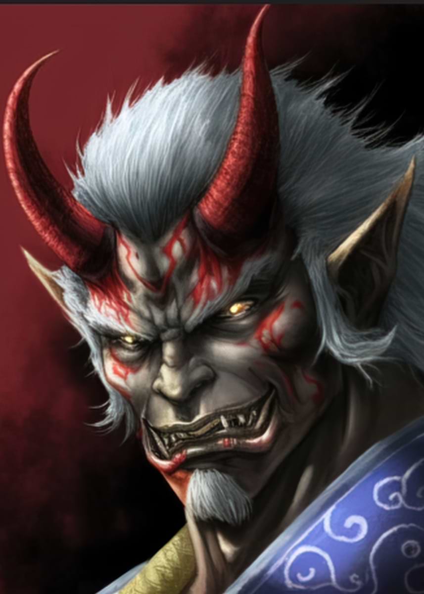 'Japanese demon' Poster, picture, metal print, paint by Dark Zeka ...