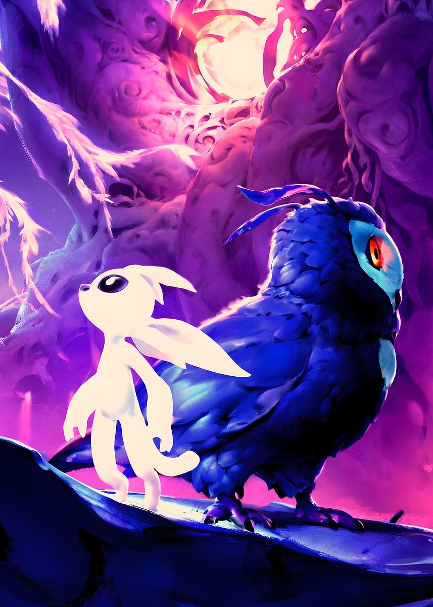 'ori wild of the wips' Poster, picture, metal print, paint by Hakuro ...