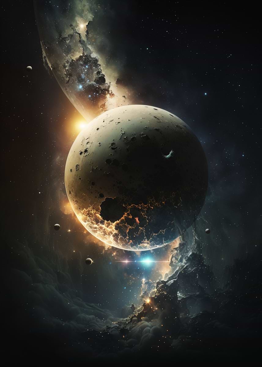 'The Beyond Our World' Poster, picture, metal print, paint by HEMERSON ...