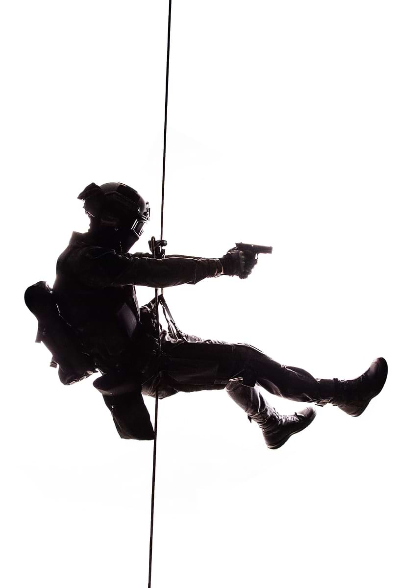 'Rappeller' Poster, picture, metal print, paint by Getmilitaryphotos ...