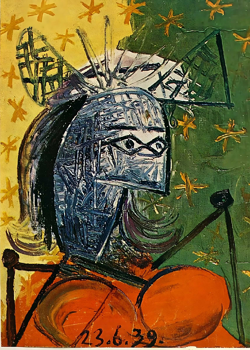 'untitled 1939 by Picasso' Poster, picture, metal print, paint by Sloka ...