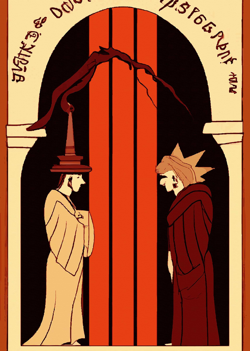 'The Judgment' Poster, picture, metal print, paint by Marek Czelejewski ...