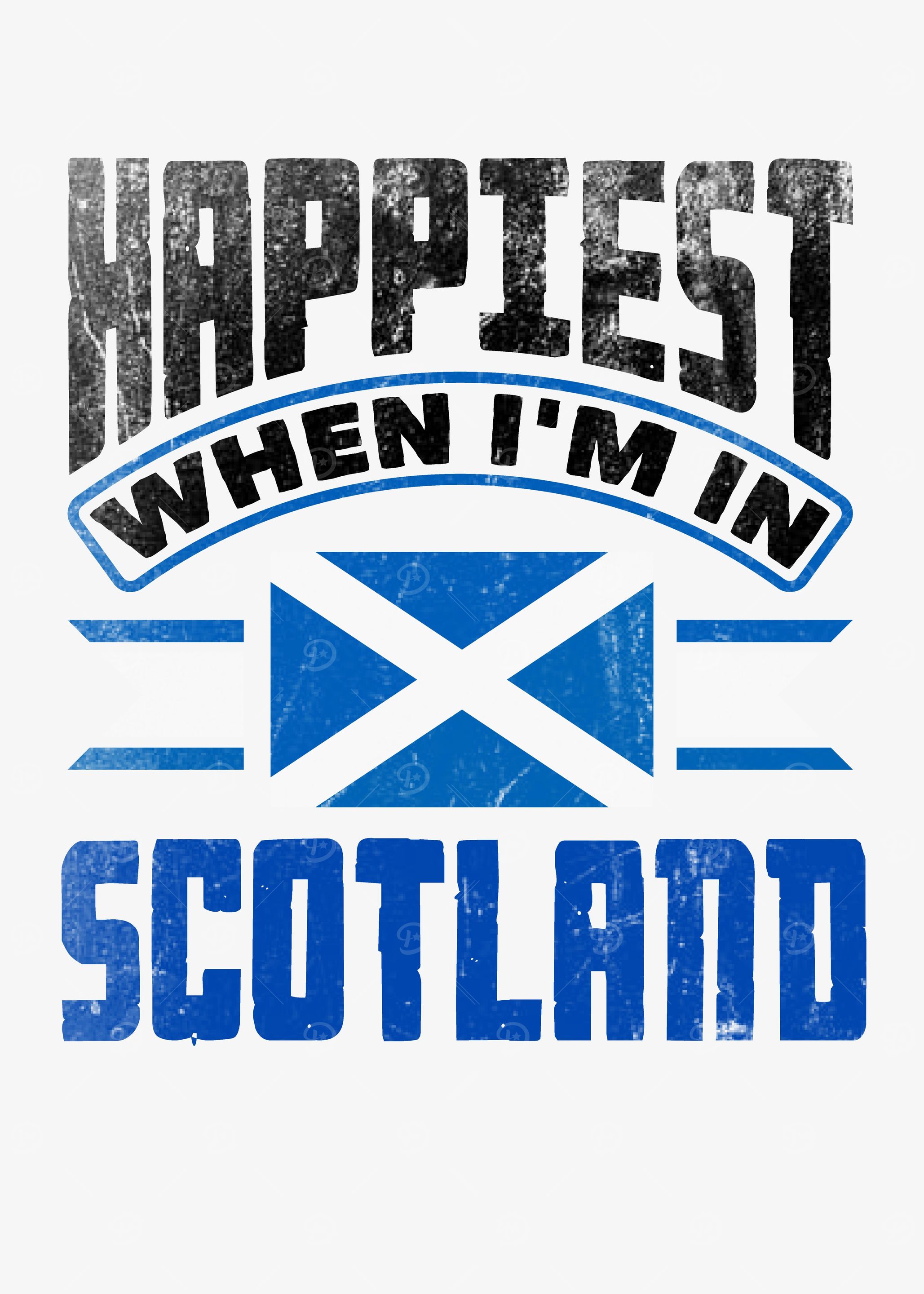 'Scottish Scotland Scottish' Poster, picture, metal print, paint by ...