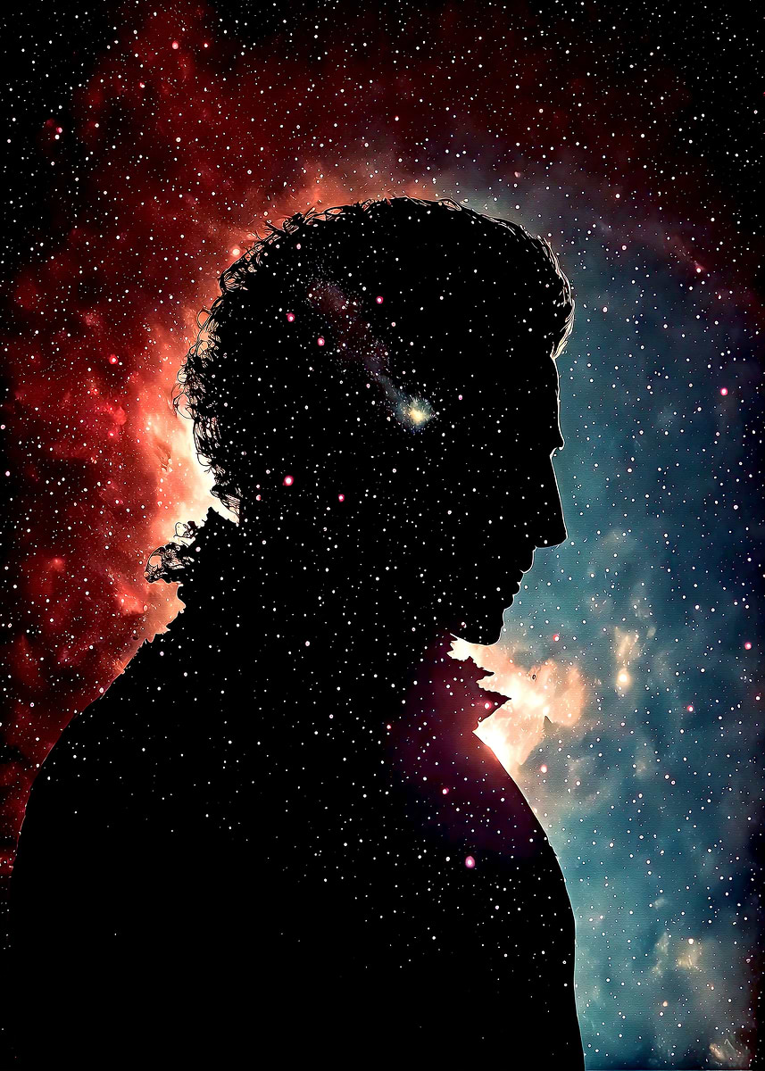 'Fantasy Face' Poster, picture, metal print, paint by culinal dual ...