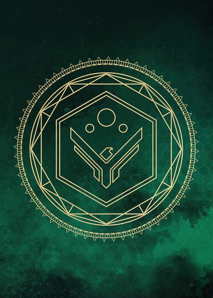 'Atreides Gold Emblem' Poster, picture, metal print, paint by Dune ...