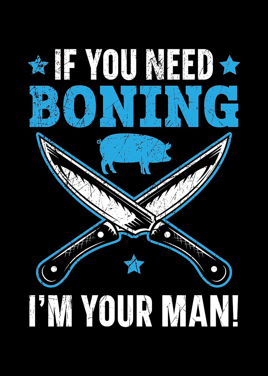 'Butcher Sayings Butchery' Poster, picture, metal print, paint by NAO ...