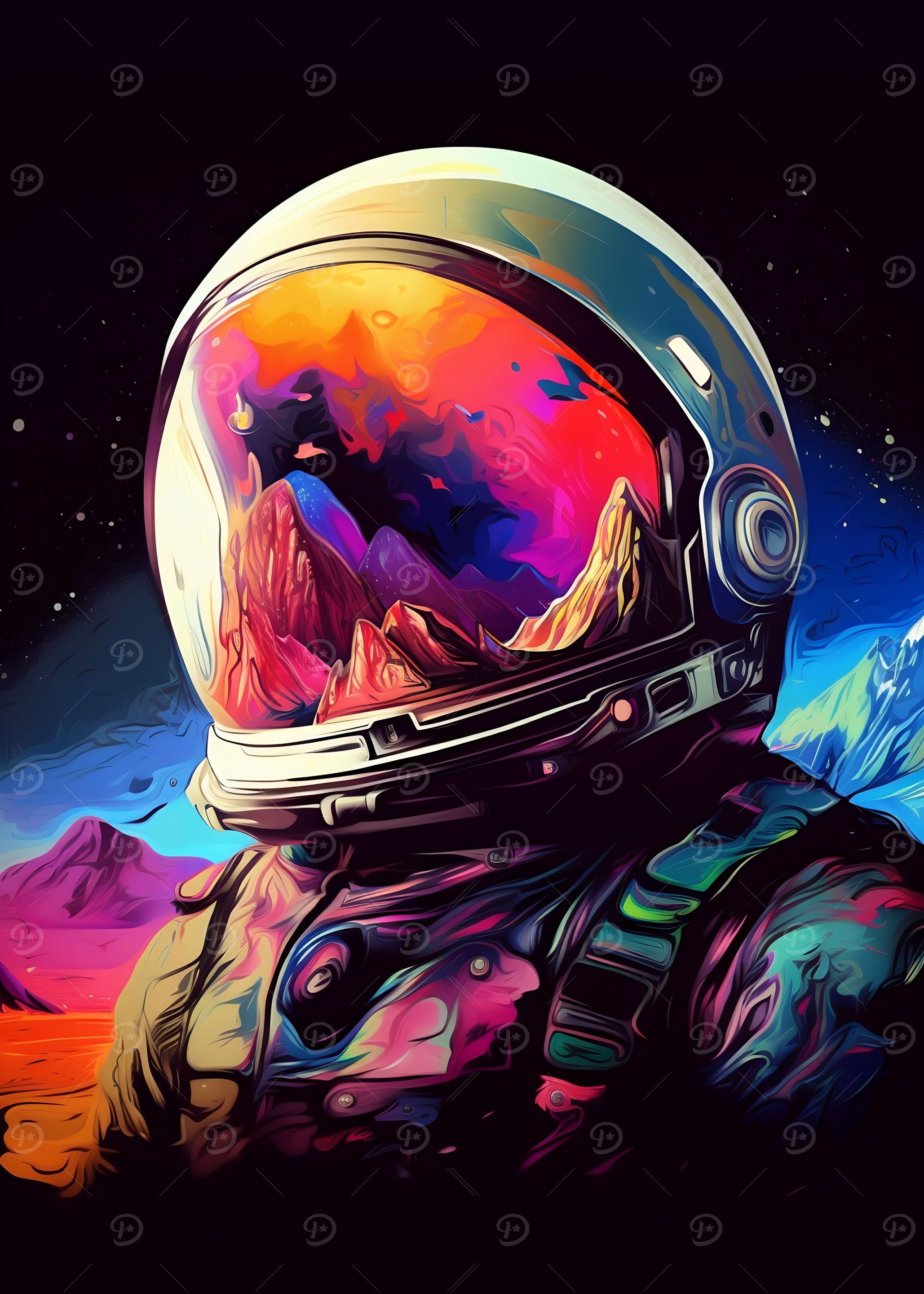 'Look Beyond' Poster, picture, metal print, paint by FusionDesigns ...