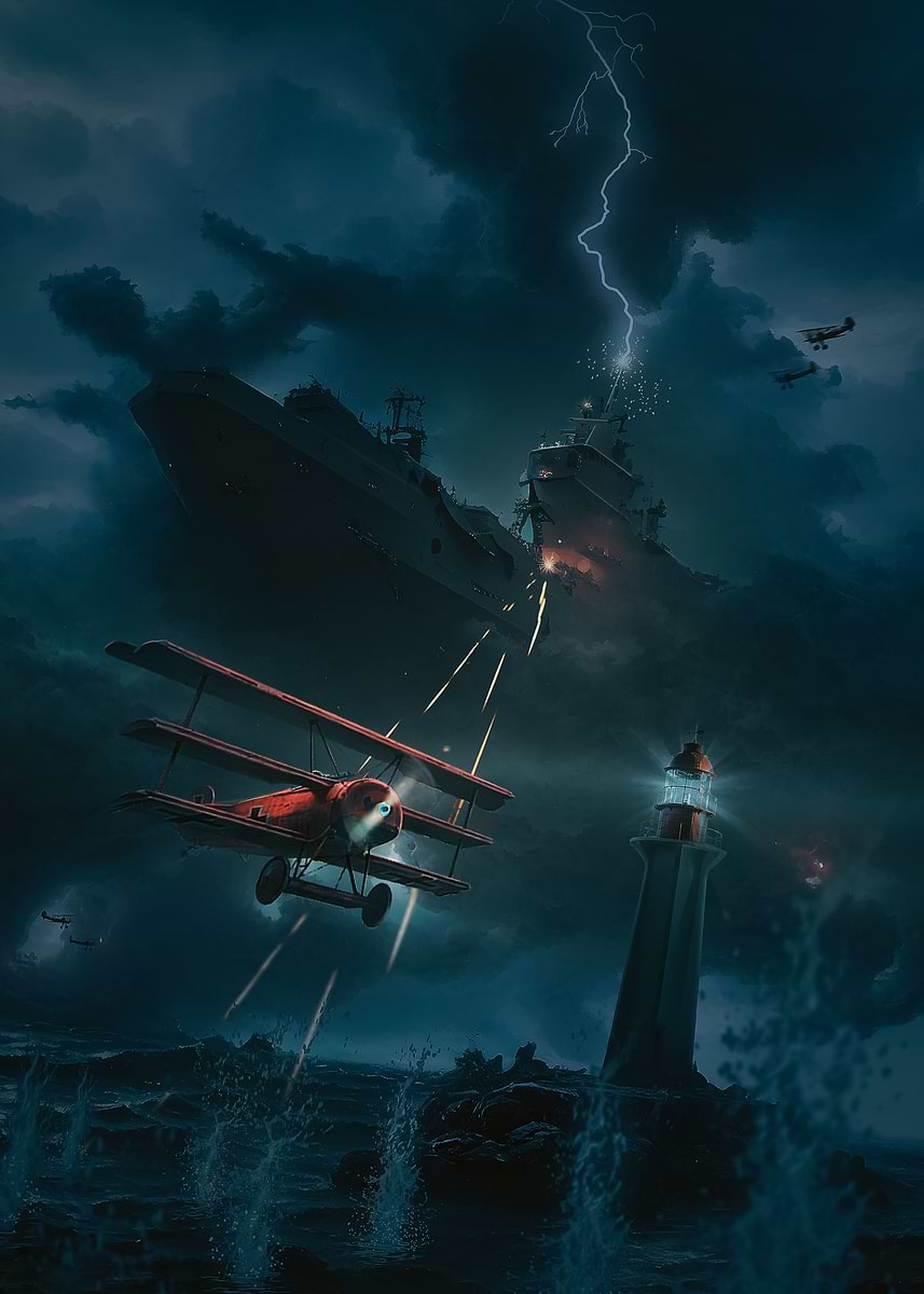'Under Attack' Poster, picture, metal print, paint by vandervisuals ...