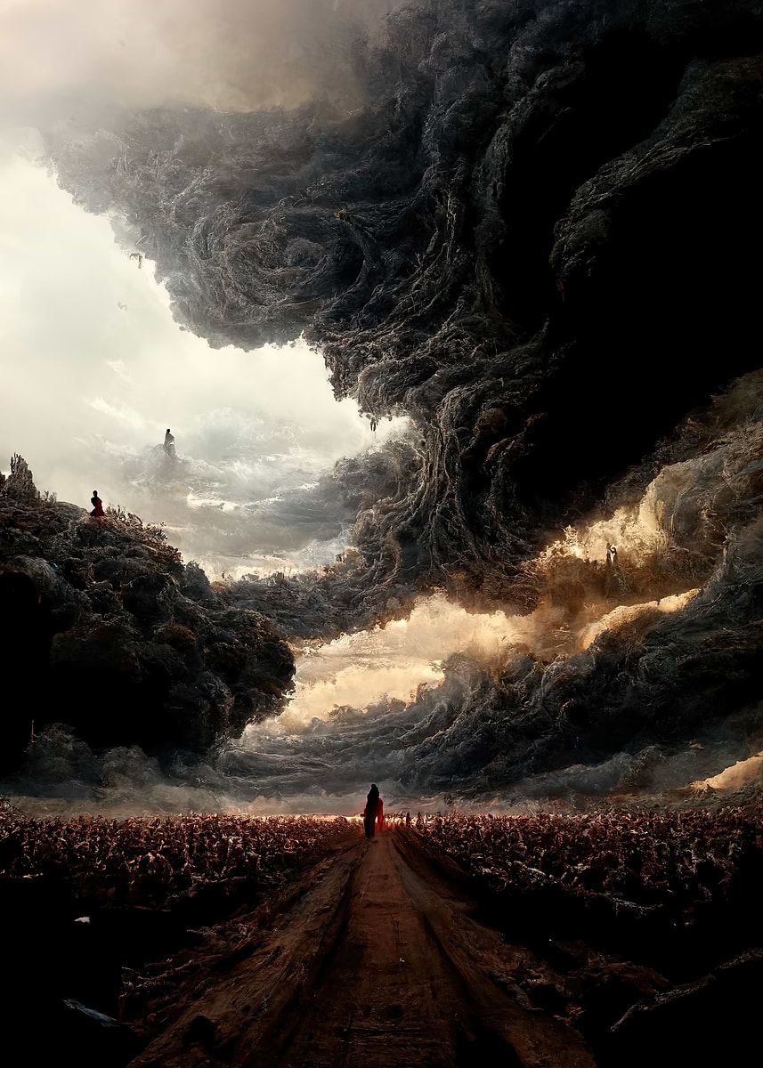 'The world is dying' Poster, picture, metal print, paint by Anamitra ...