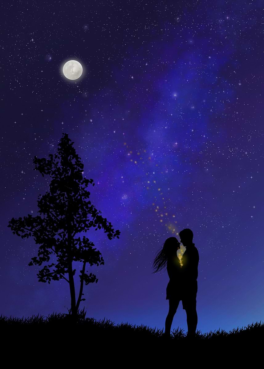 'Love' Poster, picture, metal print, paint by Artuszko | Displate