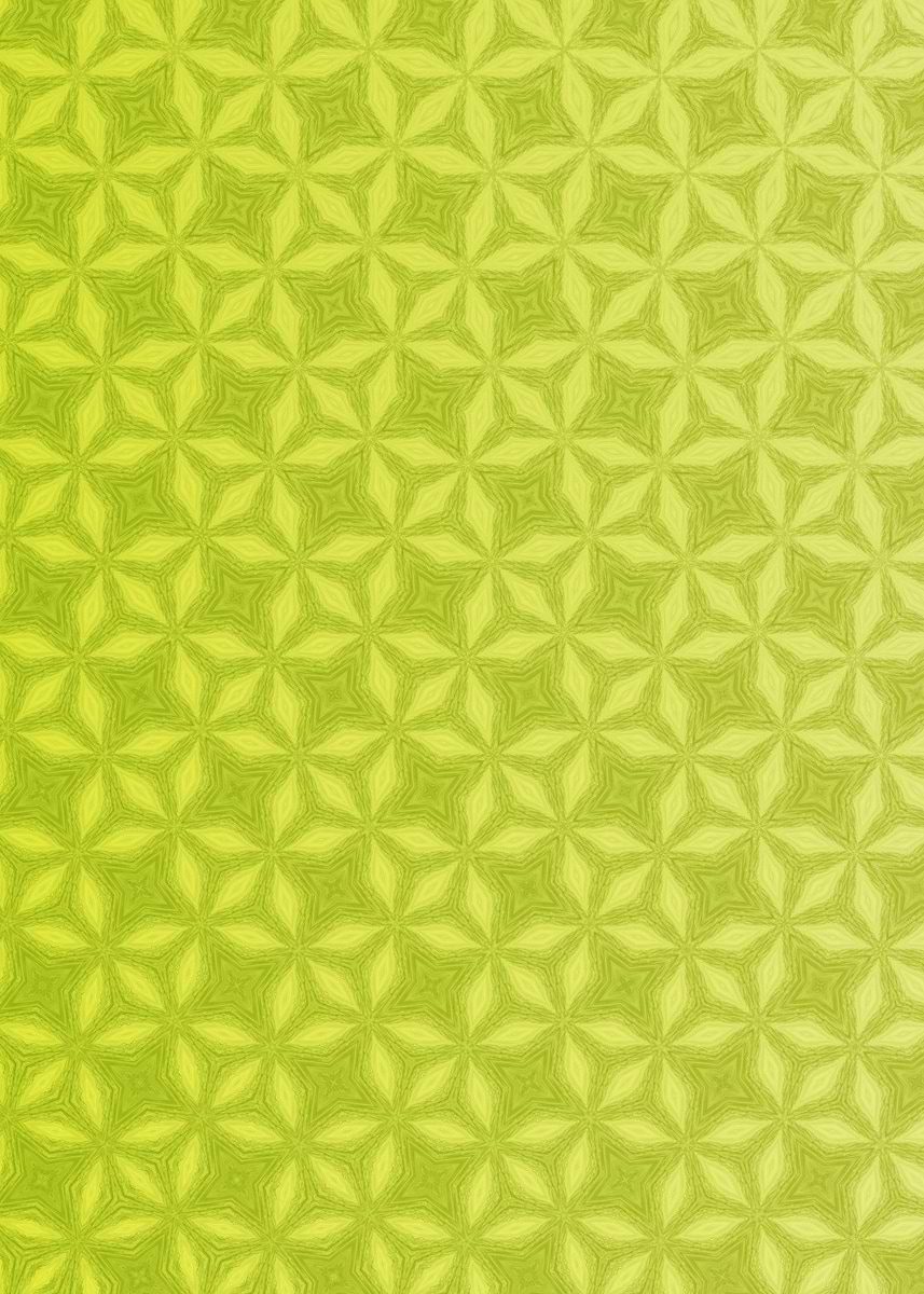 'Lime geometric pattern 4' Poster, picture, metal print, paint by Edy ...