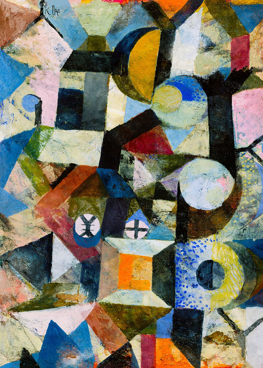 'Composition ' Poster, picture, metal print, paint by Mango Art | Displate