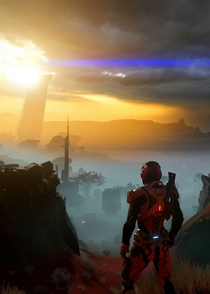 'Mass Effect Andromeda' Poster, picture, metal print, paint by Ryu Kyug ...