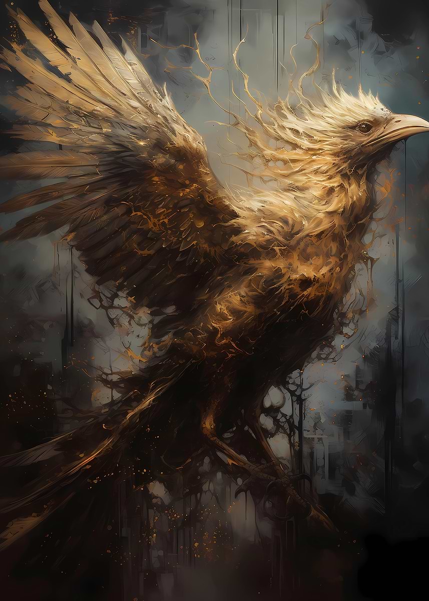 'Phoenix Sweet' Poster, picture, metal print, paint by Adam Decor ...