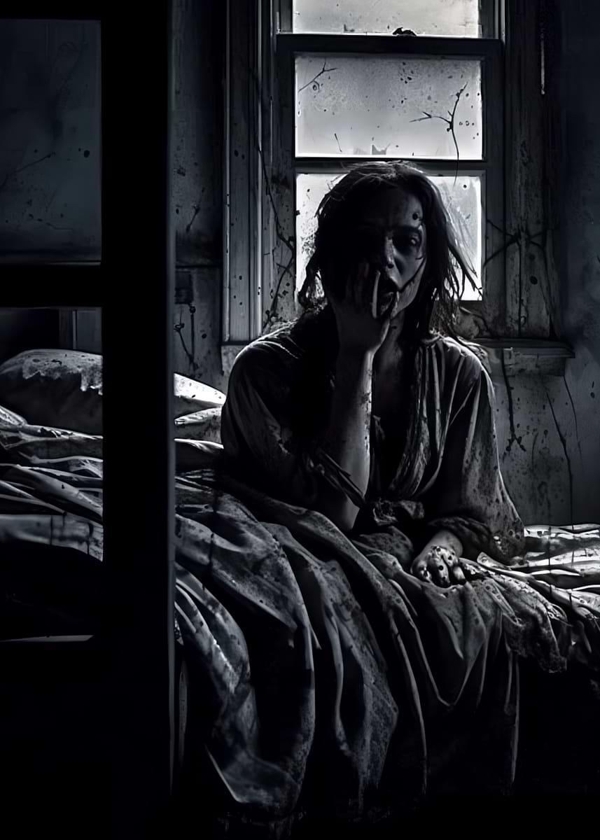 'Scary Thoughts' Poster, picture, metal print, paint by Psycho Imaging ...