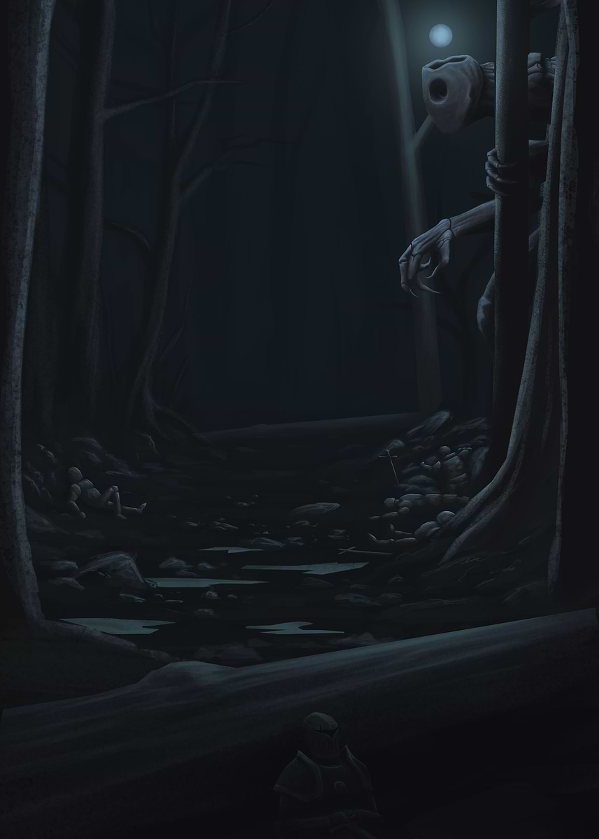'Forest guardian' Poster, picture, metal print, paint by Mael | Displate