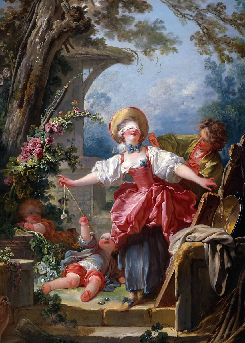 'Blind Man s Buff' Poster, picture, metal print, paint by Mango Art ...